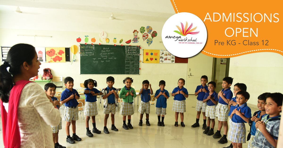Get Admissions - Ameya World School | Best CBSE School in Vizag