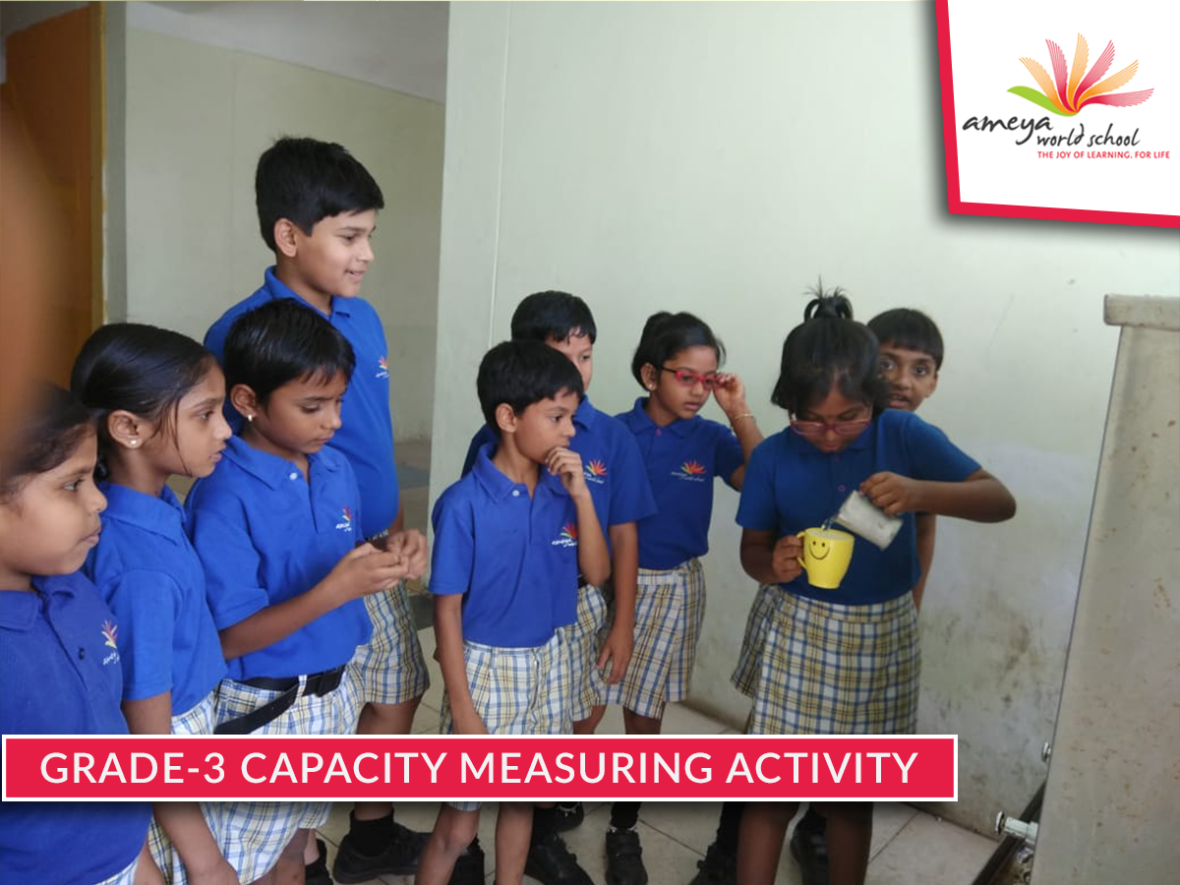 Grade-3 measuring activity-2 | Ameya World School