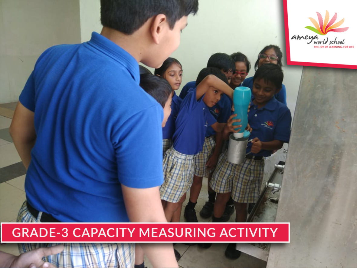 Grade-3 measuring activity-3 | Ameya World School