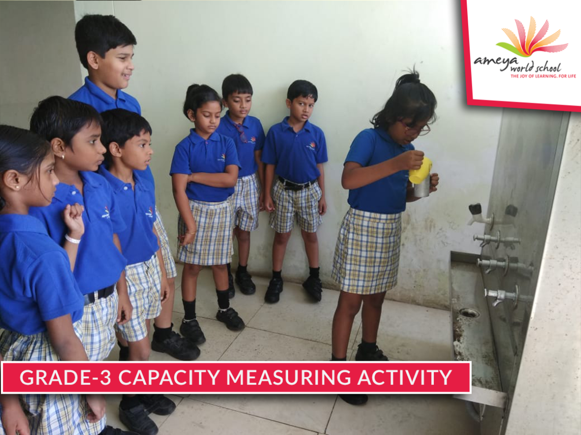 Grade-3 measuring activity-7 | Ameya World School