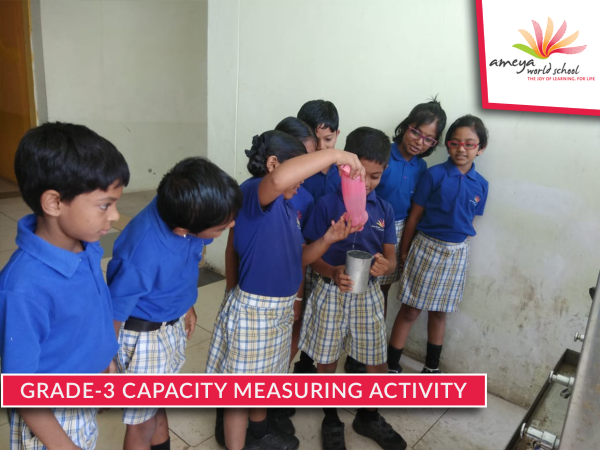 Grade-3 measuring activity-8 | Ameya World School